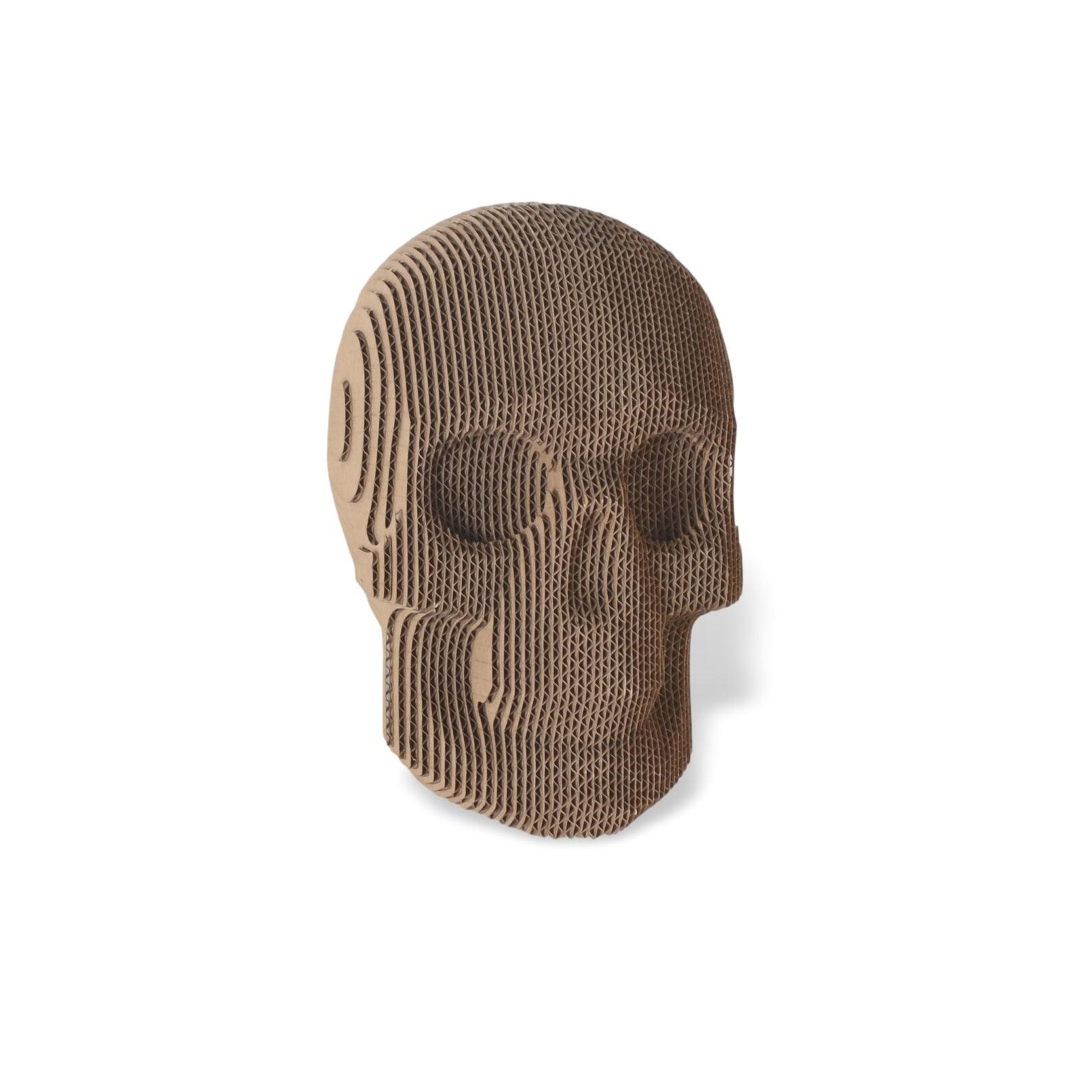 Small Size Styled Human Skull Cardboard Sculpture DIY Dragon - Etsy