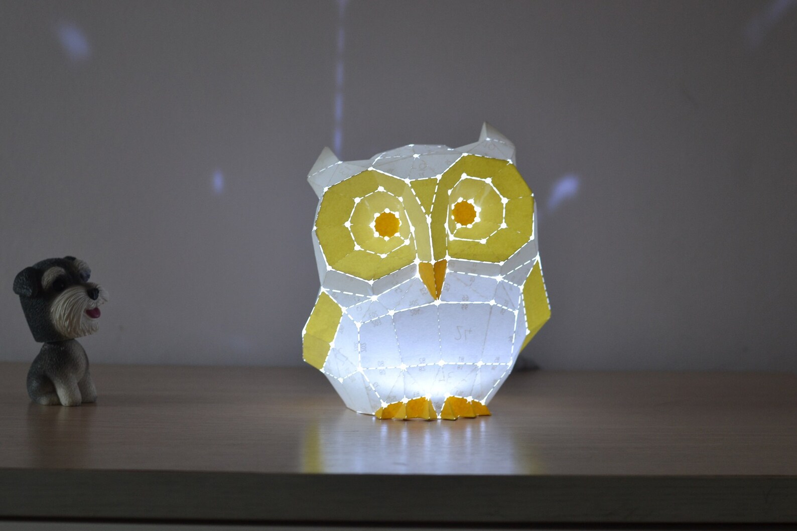 Little Owl DIY Paper Lamp Craft Kit,creative Paper Lamp Shade,3d ...