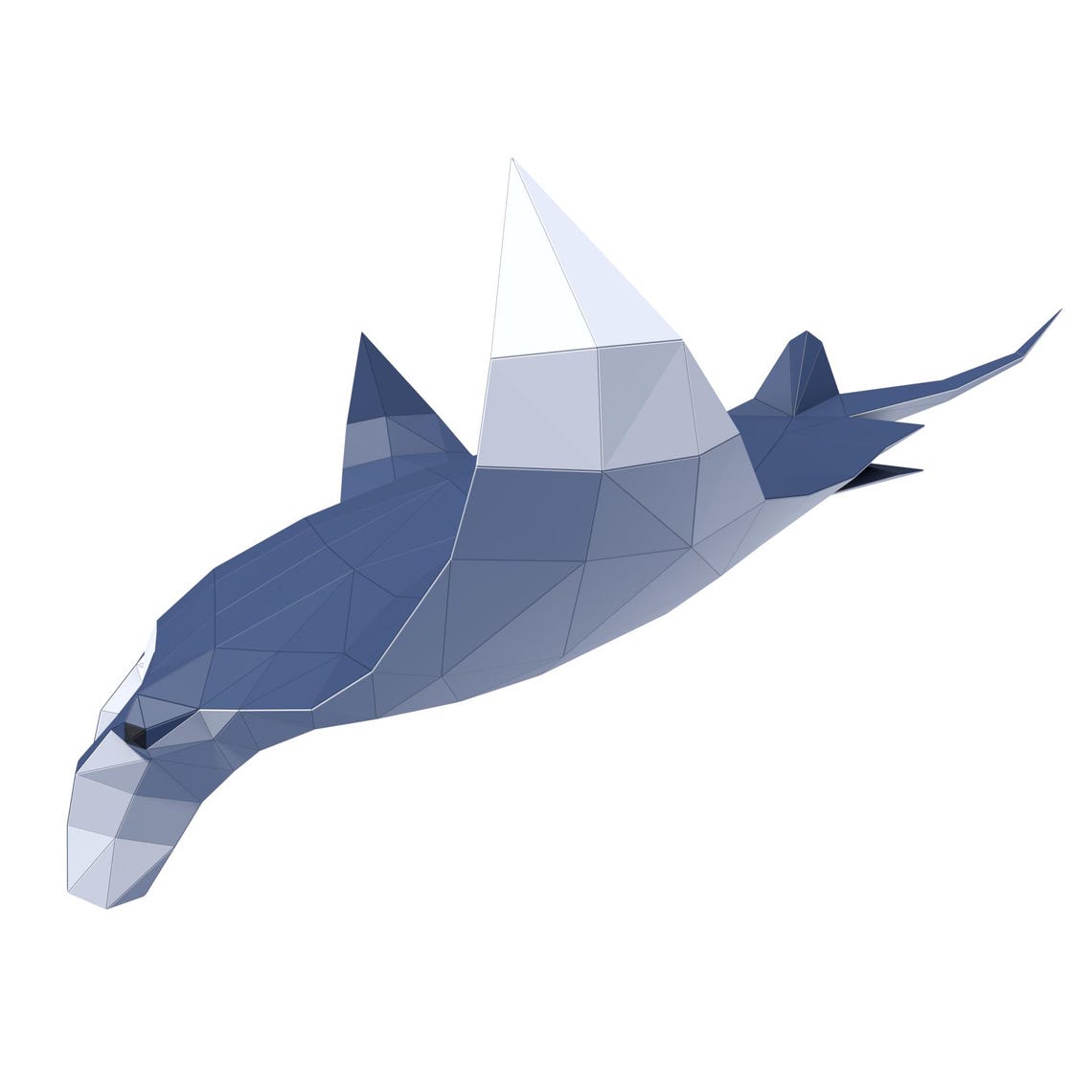 Manta Ray Paper Sculpture,pre-cut DIY Papercraft Kit,handmade Sea ...