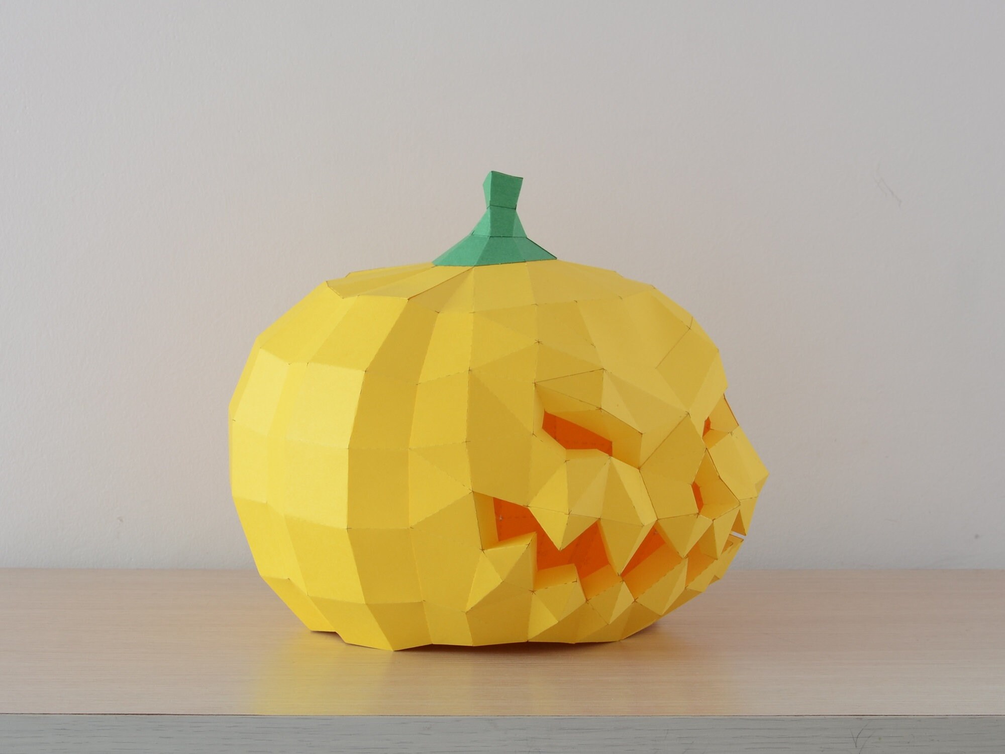 Halloween Pumpkin Pack DIY 3D Papercraft Tempalte PDF | Etsy