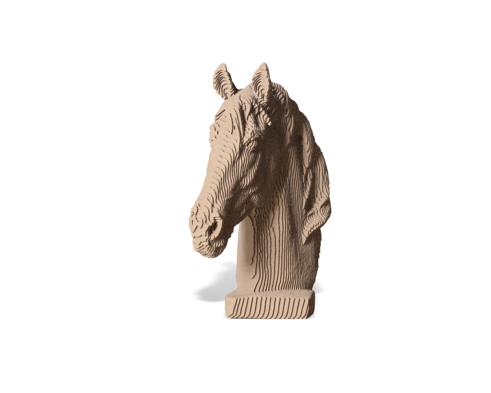 Small Size Horse Head Cardboard Sculpture, DIY Dragon Ball 3D ...