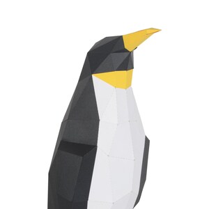 King Penguin Pre-cutting DIY Papercraft Kit, Multi-color Option，3d Art ...