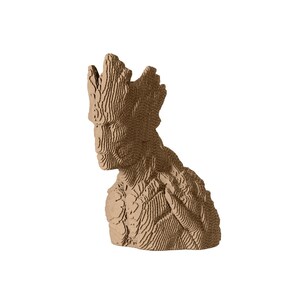 Groot Bust - Cardboard Sculpture, DIY Papercraft, 3D Paper Art，home ...