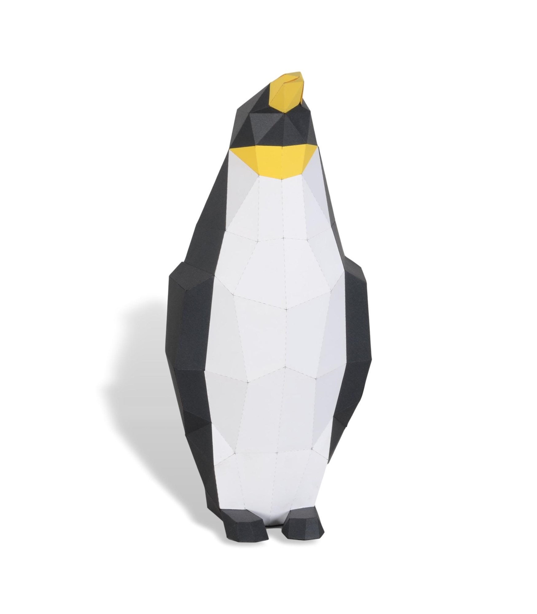 King Penguin Pre-cutting DIY Papercraft Kit, Multi-color Option，3d Art ...