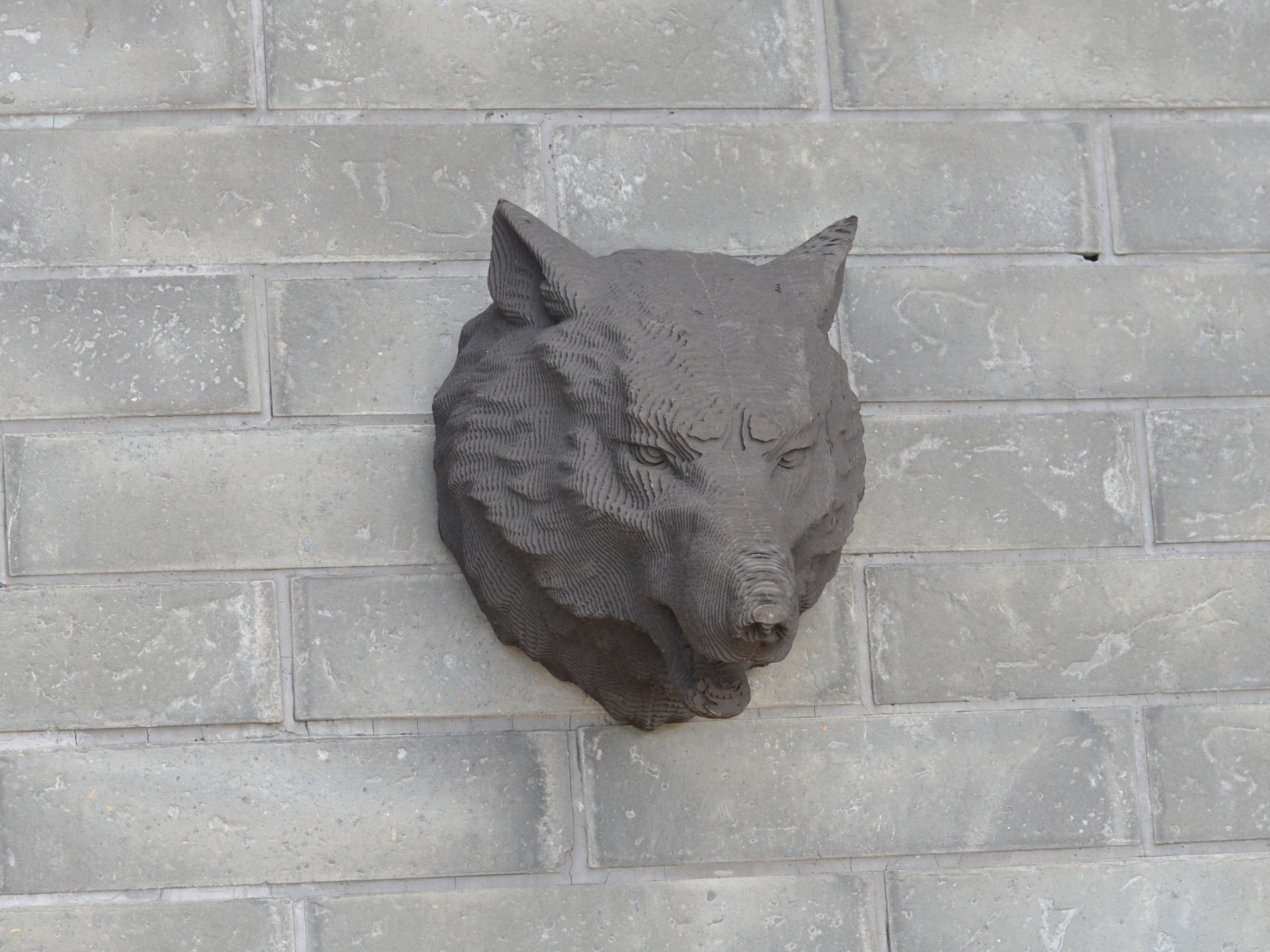 Wolf Head Trophy DIY Cardboard Sculpture DIY Papercraft 3D - Etsy UK