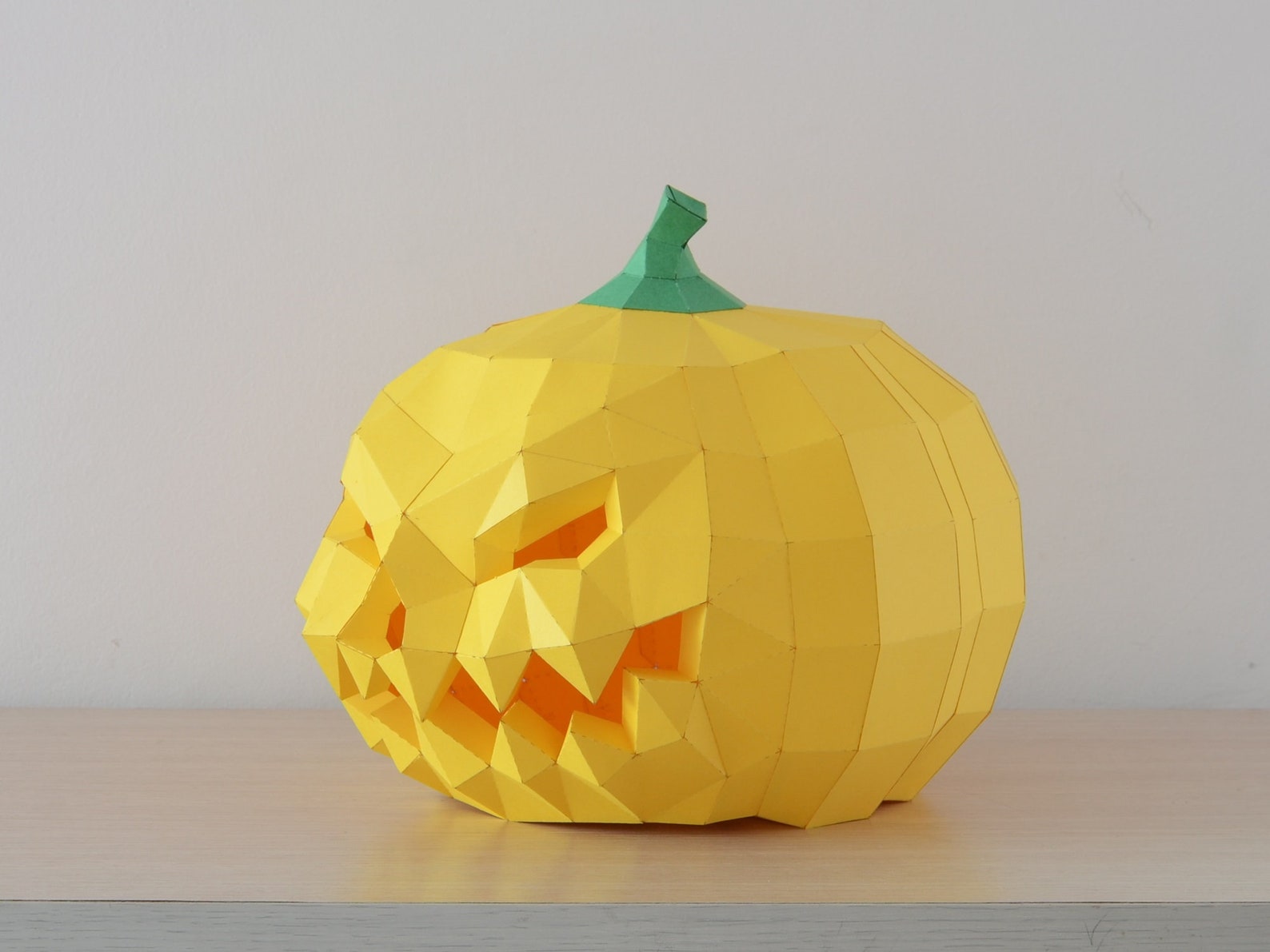 Halloween Pumpkin Pack DIY 3D Papercraft Tempalte PDF | Etsy