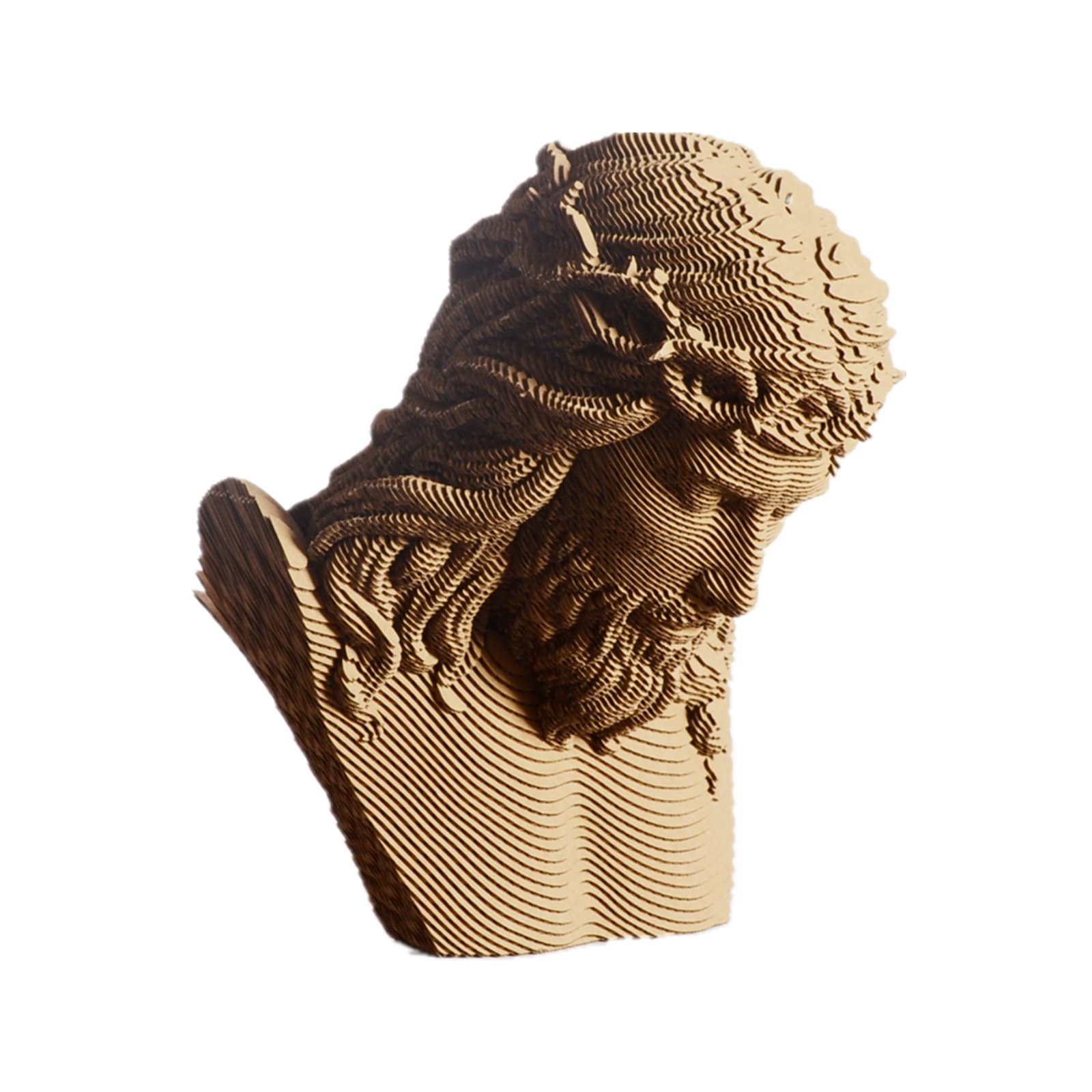 Jesus Bust DIY Cardboard Classical Sculpture DIY | Etsy