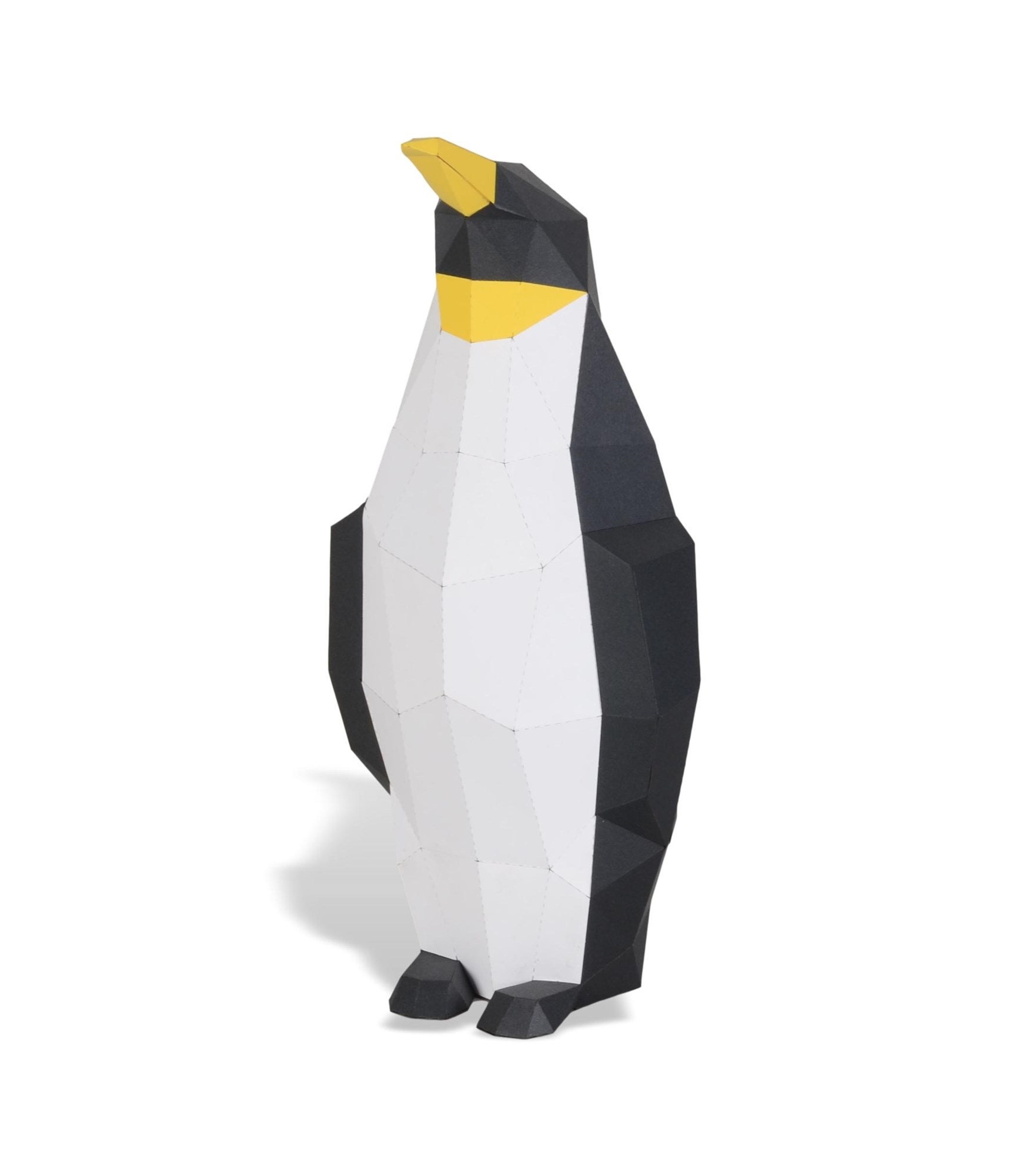 King Penguin Pre-cutting DIY Papercraft Kit, Multi-color Option，3d Art ...