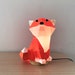 Cute Fox DIY Paper Lamp Craft Kit,creative Paper Lamp Shade,3d ...