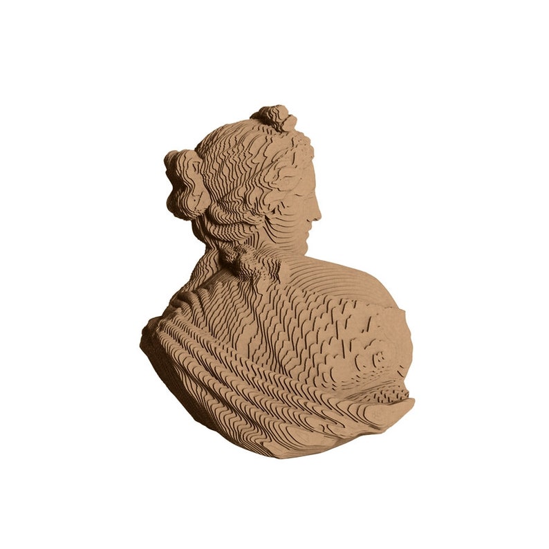 Aphrodite Bust DIY Cardboard Classical Sculpture DIY | Etsy