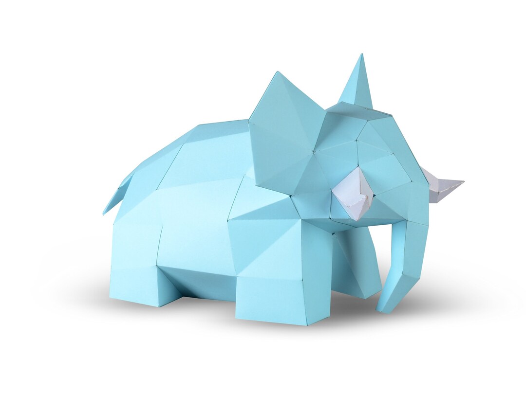 Elephant DIY Paper Craft Kit，pre Cut 3D Papercraft for Decoration ...