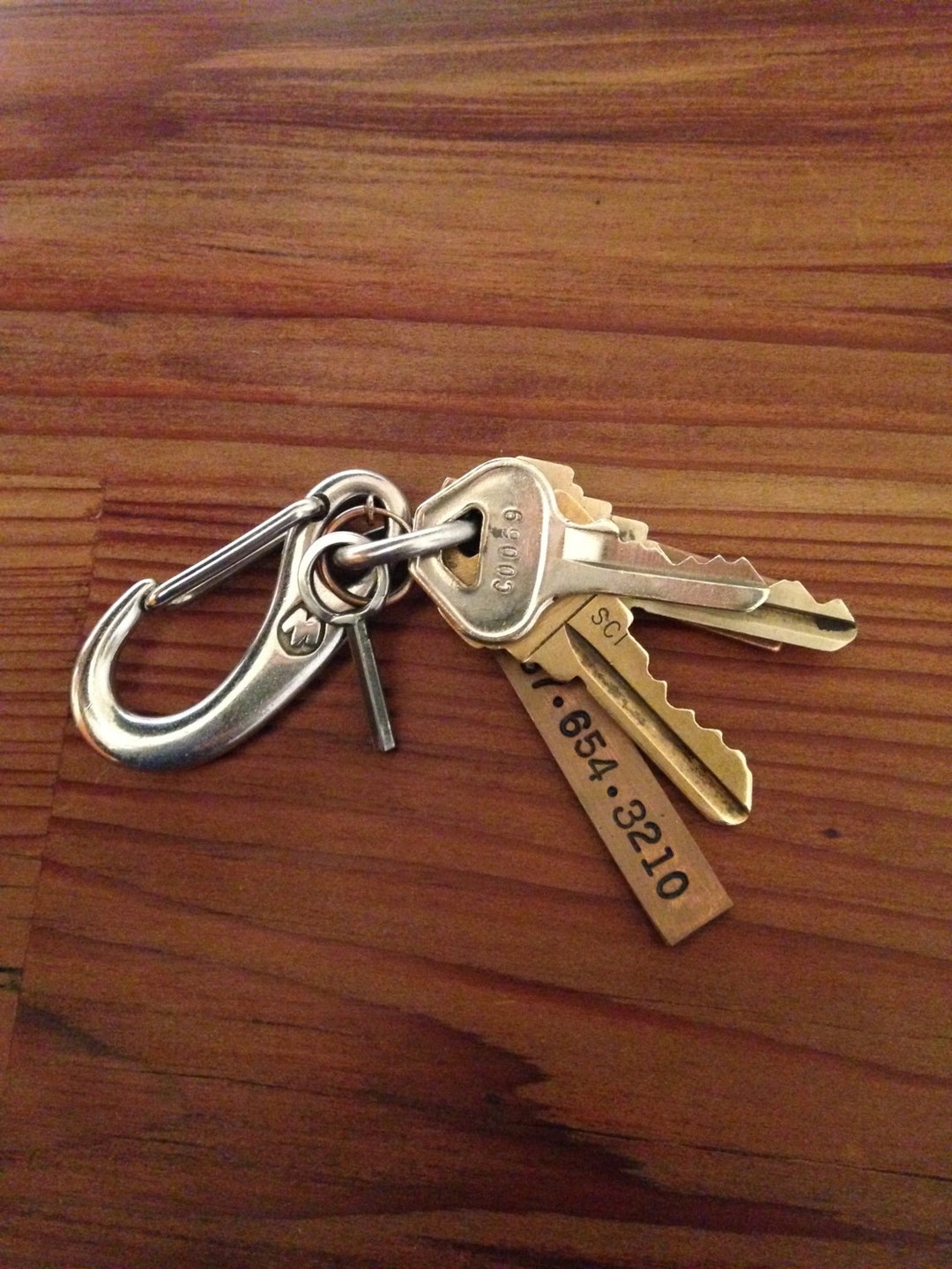 Custom Number Key Tags - Etsy