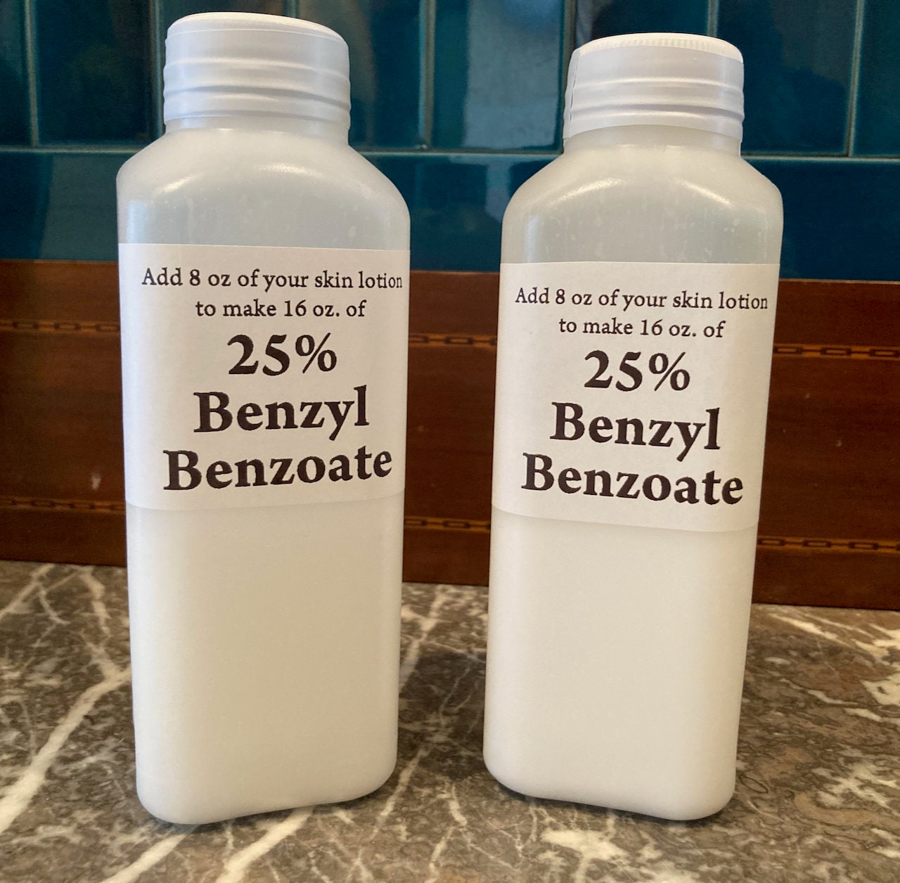 Benzyl Benzoate Makes 16 Oz 454 Ml of 25% Lotion for Scabies - Etsy
