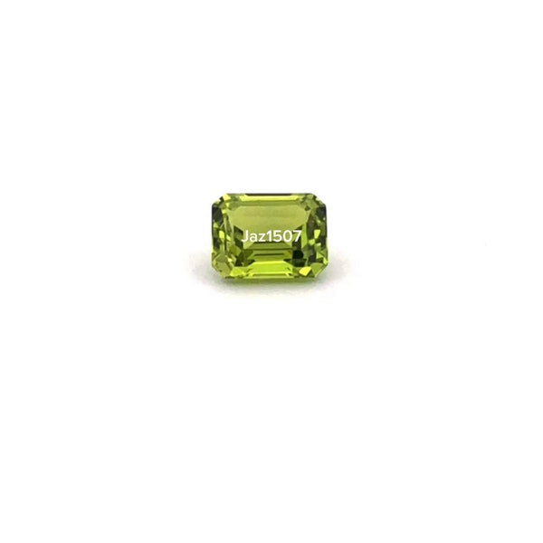 Lab Created Green Sapphire Ring - Etsy
