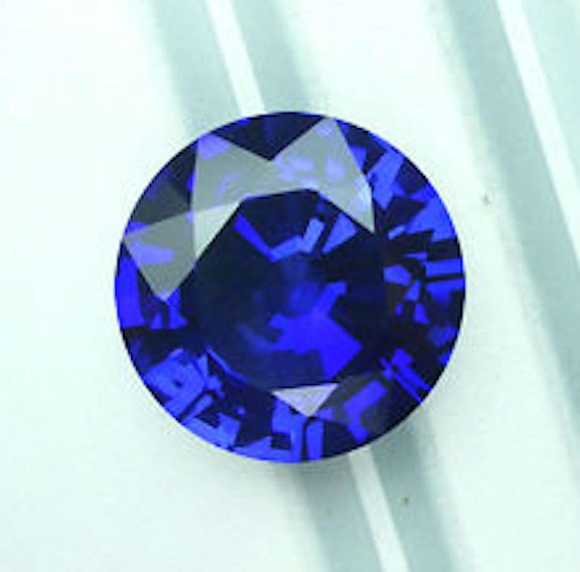 Natural Blue Sapphire Diffusion AAA Round Faceted Loose Stones for ...