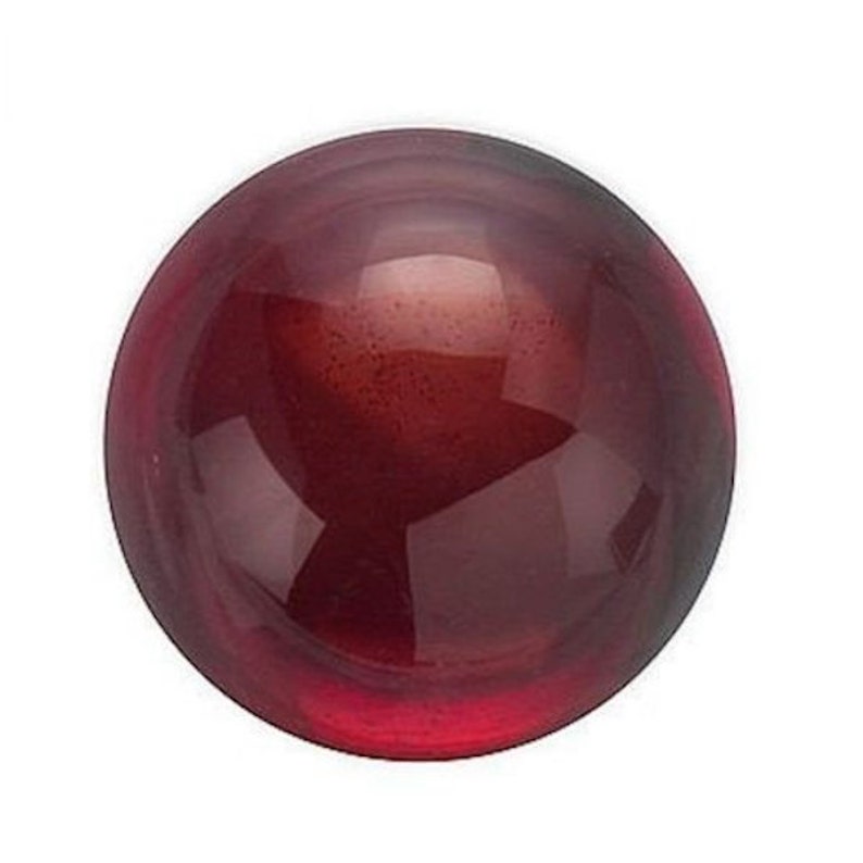 Natural Genuine Mozambique Red Garnet Round Cabochon AAA - Etsy