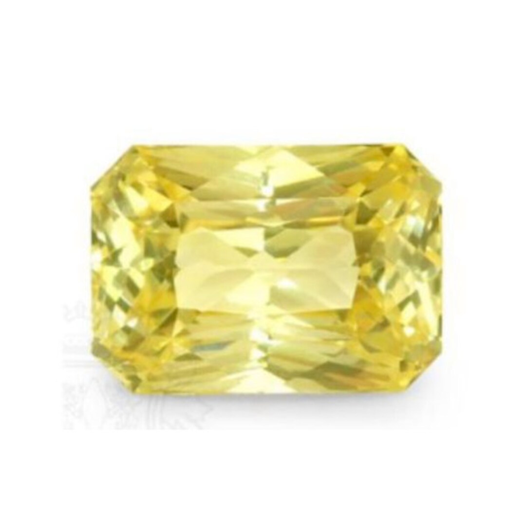 Canary Yellow CZ Diamond Stones, Emerald Cubic Zirconia Crystal Diamond ...