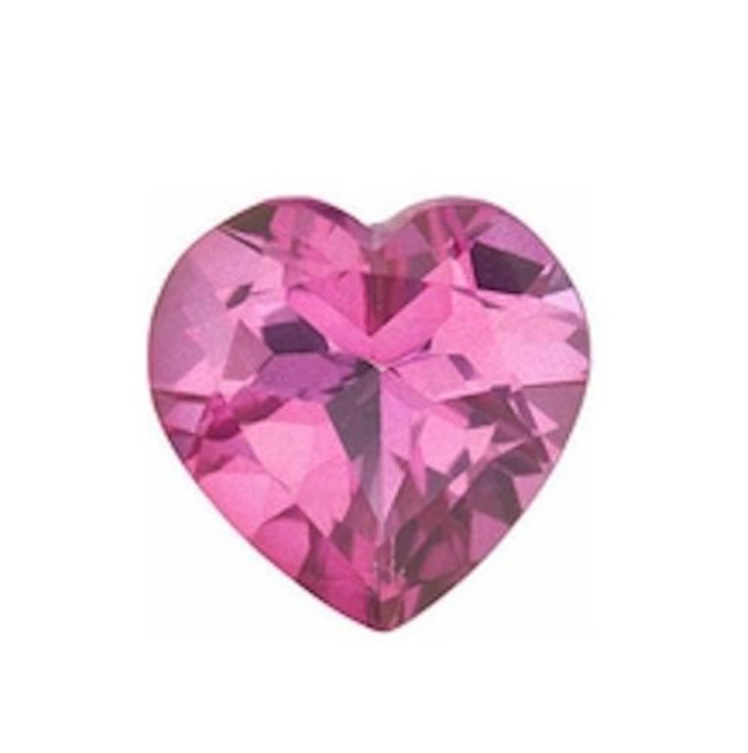 Piedra preciosa de topacio rosa natural, piedras de topacio sueltas ...