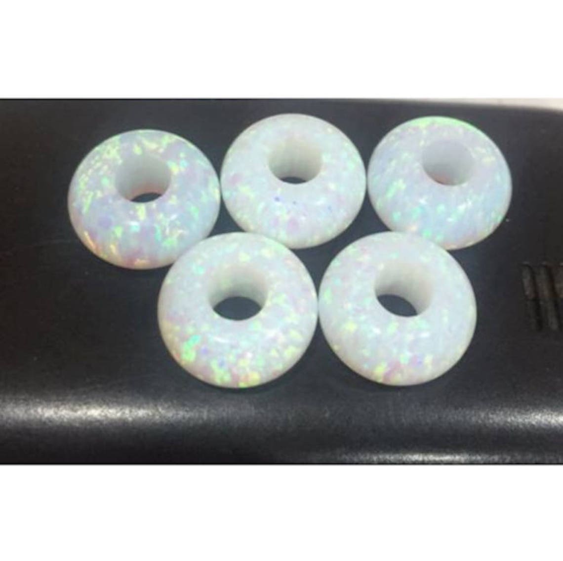 Lab Created White Opal Round Pandora Beads AAA Loose Stones - Etsy