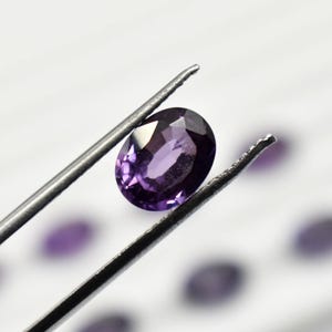 Lab Created Alexandrite Corundum AAA Oval Faceted Loose Gemstone for ...