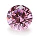 Pink CZ Diamond AAA Stones, Round Faceted Cubic Zirconia Crystal ...