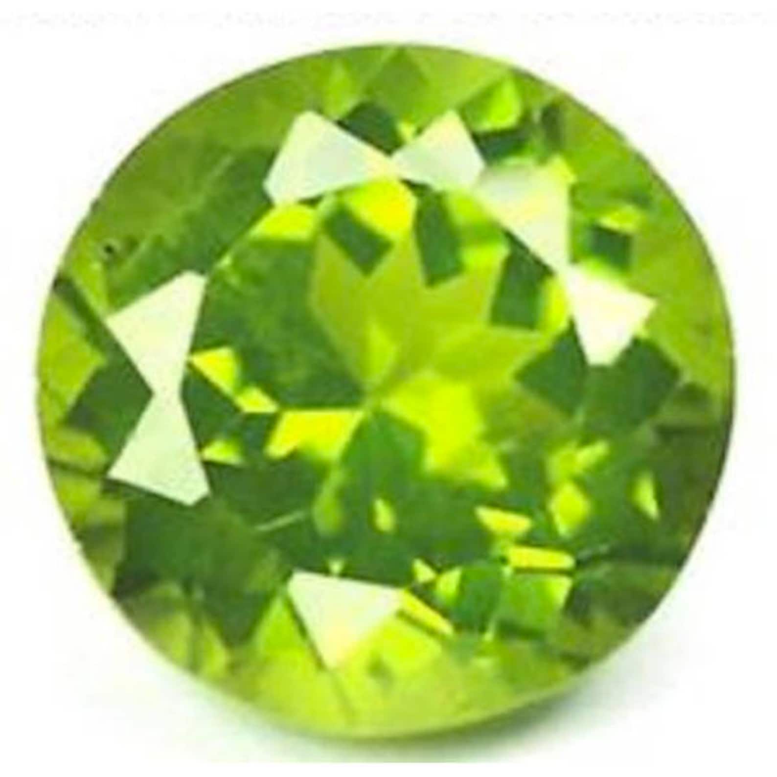 Lab Created Peridot Quartz Round Faceted AAA Loose Stones 5mm - Etsy