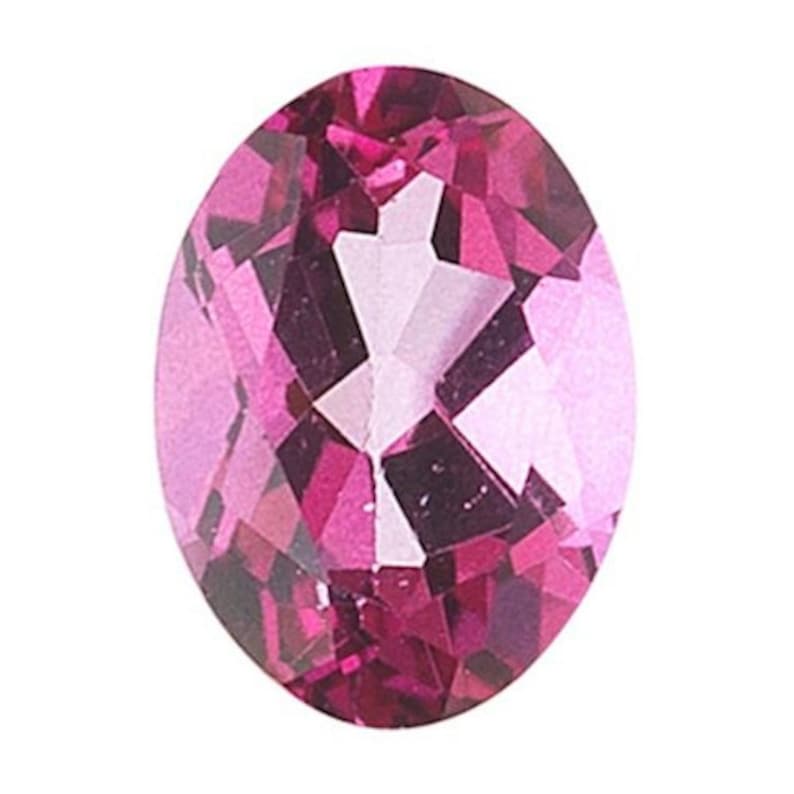 Natural Pink Topaz Gemstones Oval Faceted Loose Topaz Stones - Etsy