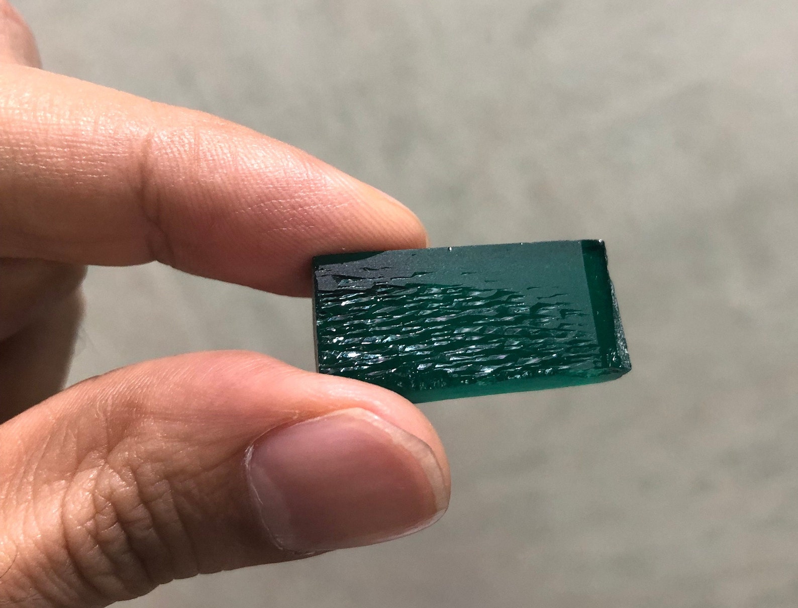 Loose Rough Green Hydrothermal Emerald Stones, Lab-created Emerald ...