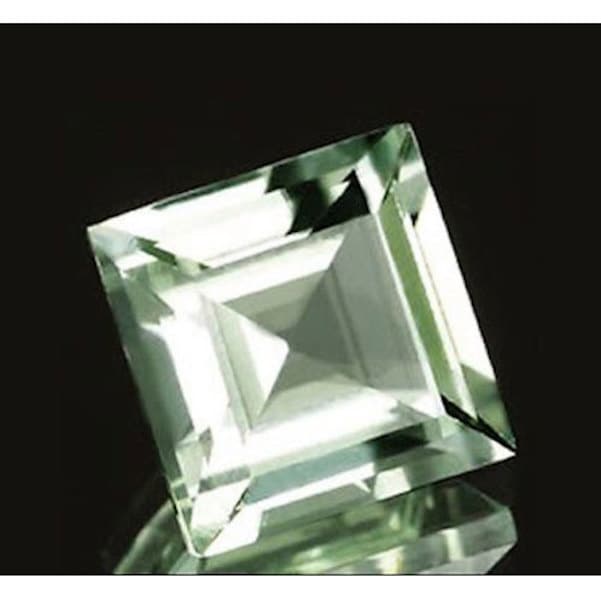 Natural Prasiolite Amethyst Mint Green AAA Square Step-cut | Etsy