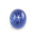Lab Created Transparent Blue Star Sapphire Round Cabochon Loose ...