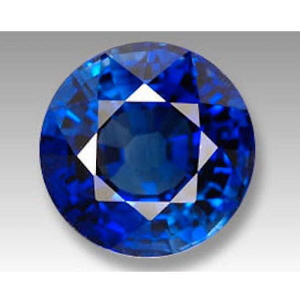 Craft Supplies & Tools Materials Lab Grown Blue Sapphire 5mm Round ...