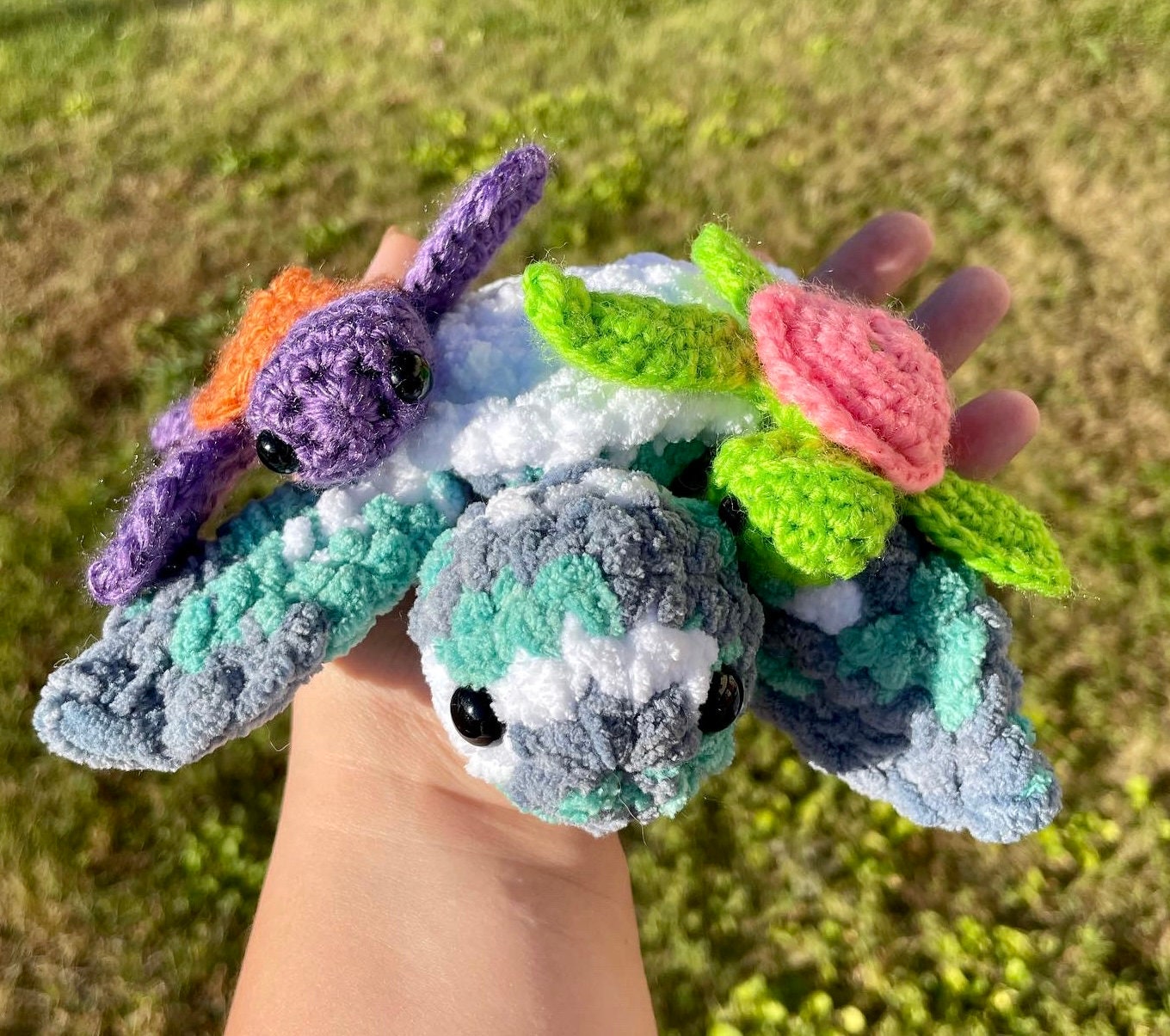 PDF- Realistic Baby Sea Turtle Crochet Pattern - Beginner Friendly - Etsy