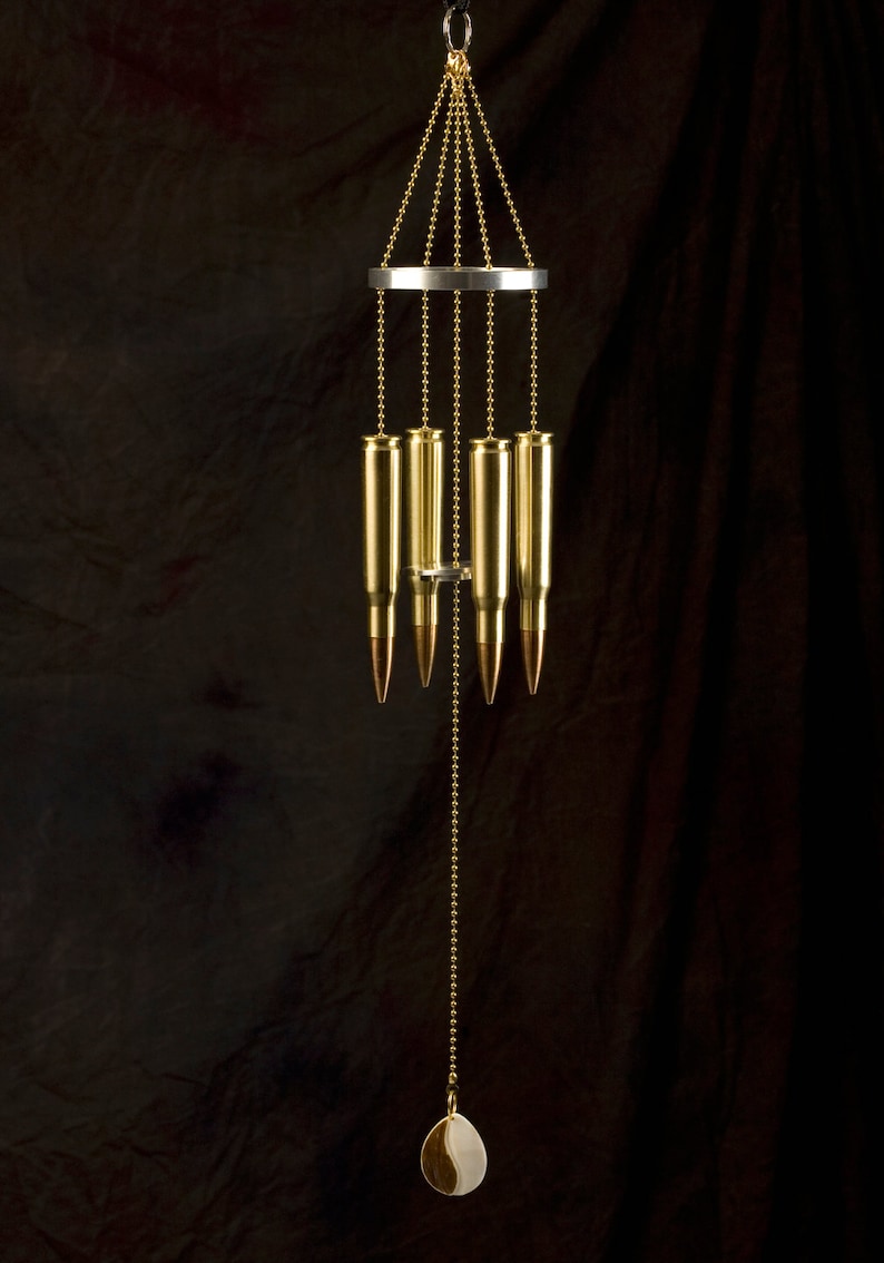 50 Caliber Bullet Windchime - Etsy
