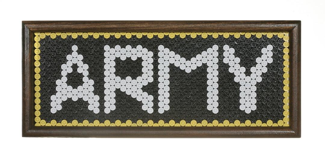 Army Shell Casing Plaque - Etsy