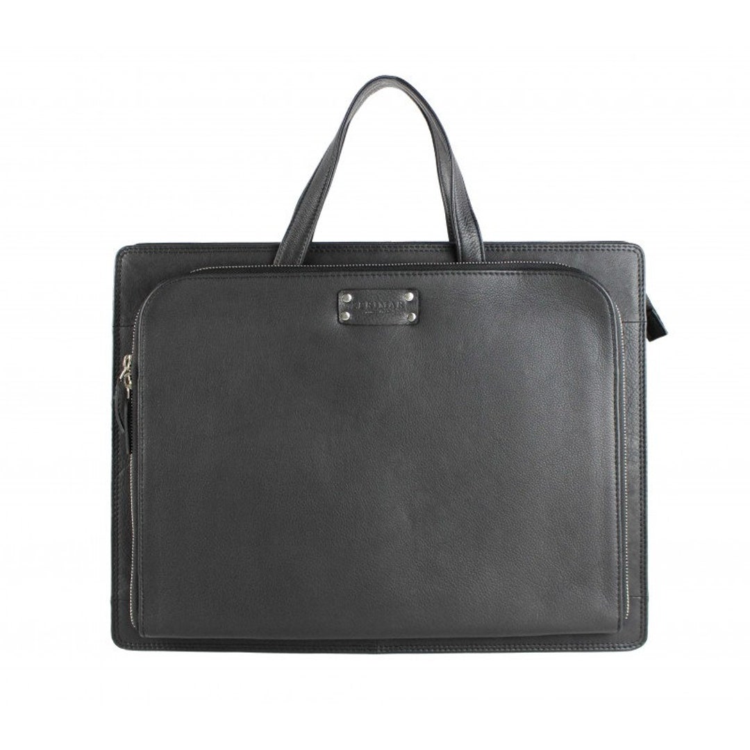 Zerimar CORDER Model Leather Briefcase 43x10x31 Cm - Etsy