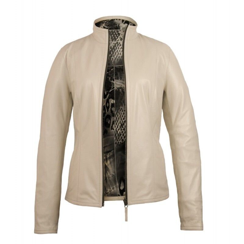 Zerimar Short Reversible Leather Jacket With Zip - Etsy