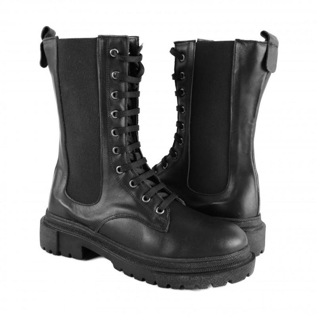 Zerimar Military Style Boots With Zipper and Elastic BOMB - Etsy
