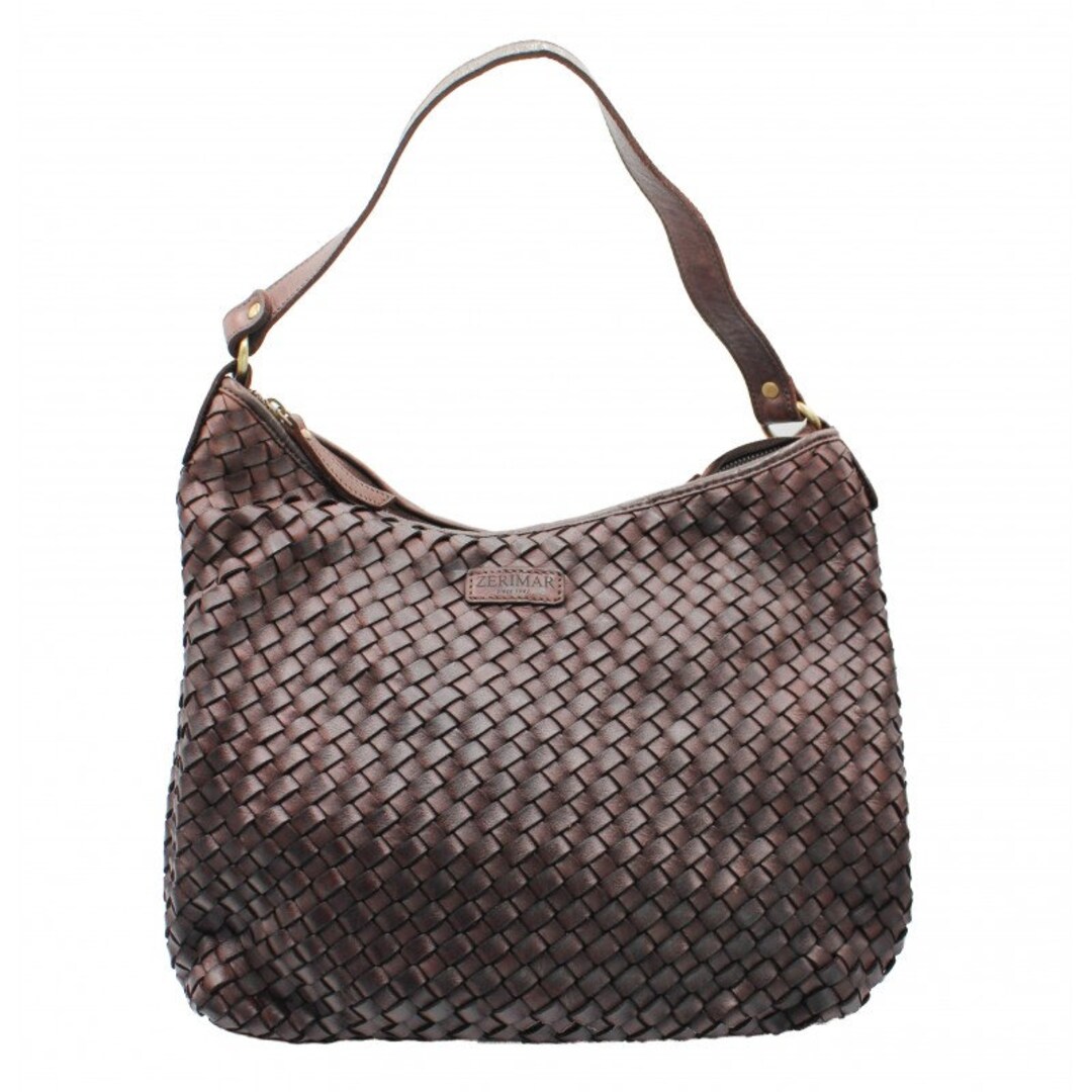 Zerimar Braided Leather Bag 38x28x10 Cm - Etsy