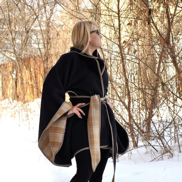 Wool Cloak - Etsy