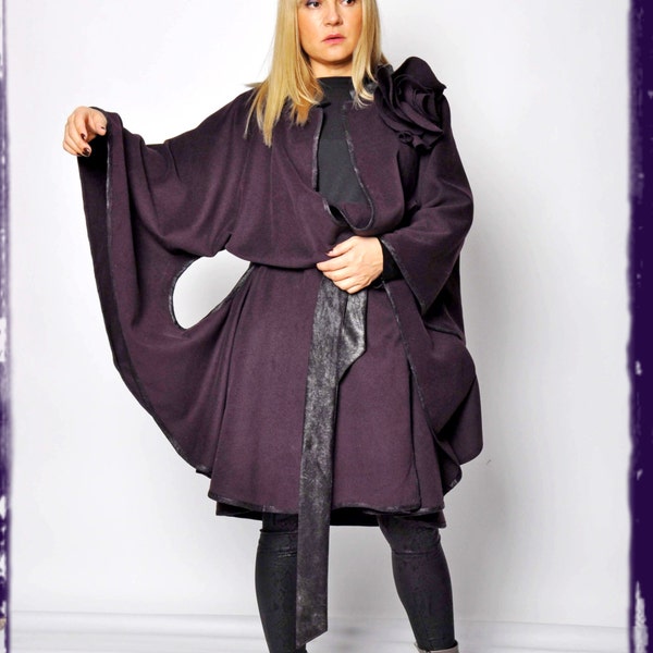 Purple Cape - Etsy