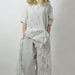 Linen Pants Set, Women Linen Tunic Set, Linen Outfit, Plus Size ...