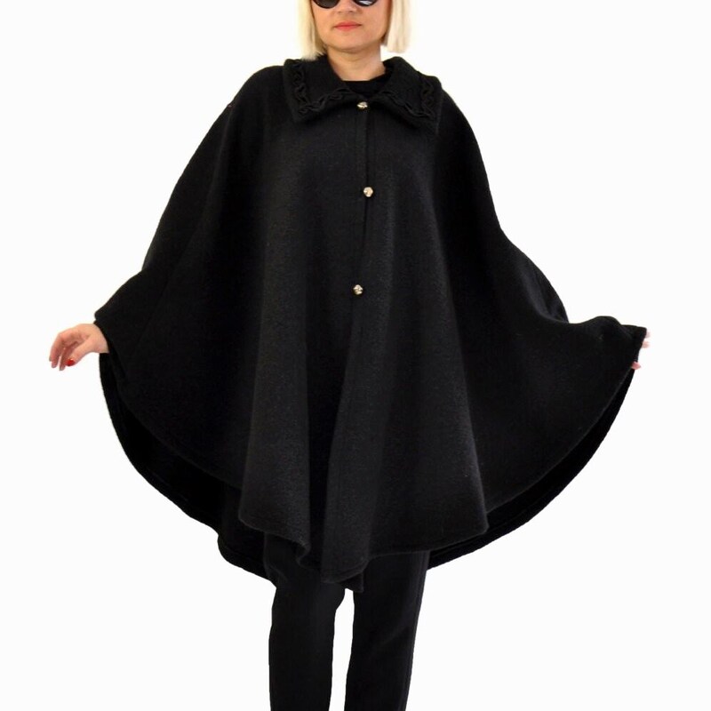 Wool Cape - Etsy