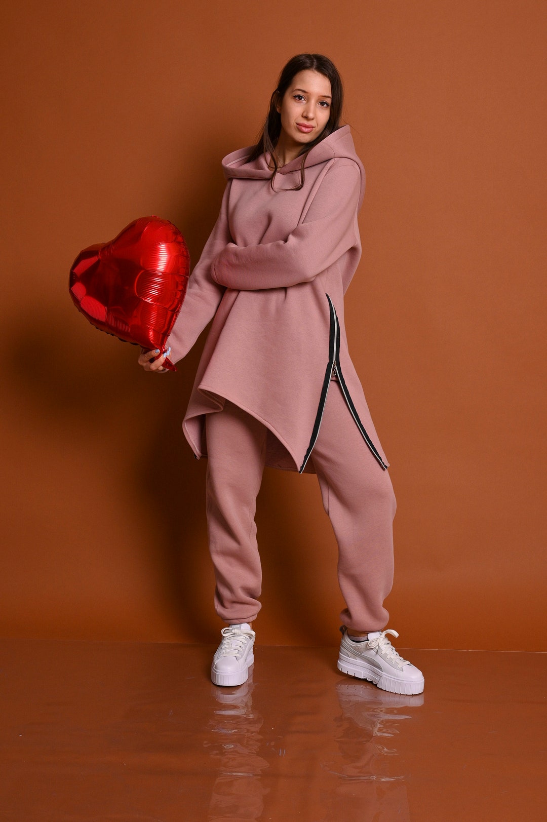 Sweatshirt and Pants Set, Casual Suit Set, Sweatshirt Women Outfit ...