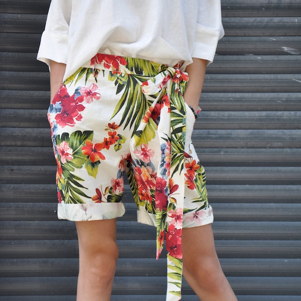 Tropical Shorts - Etsy