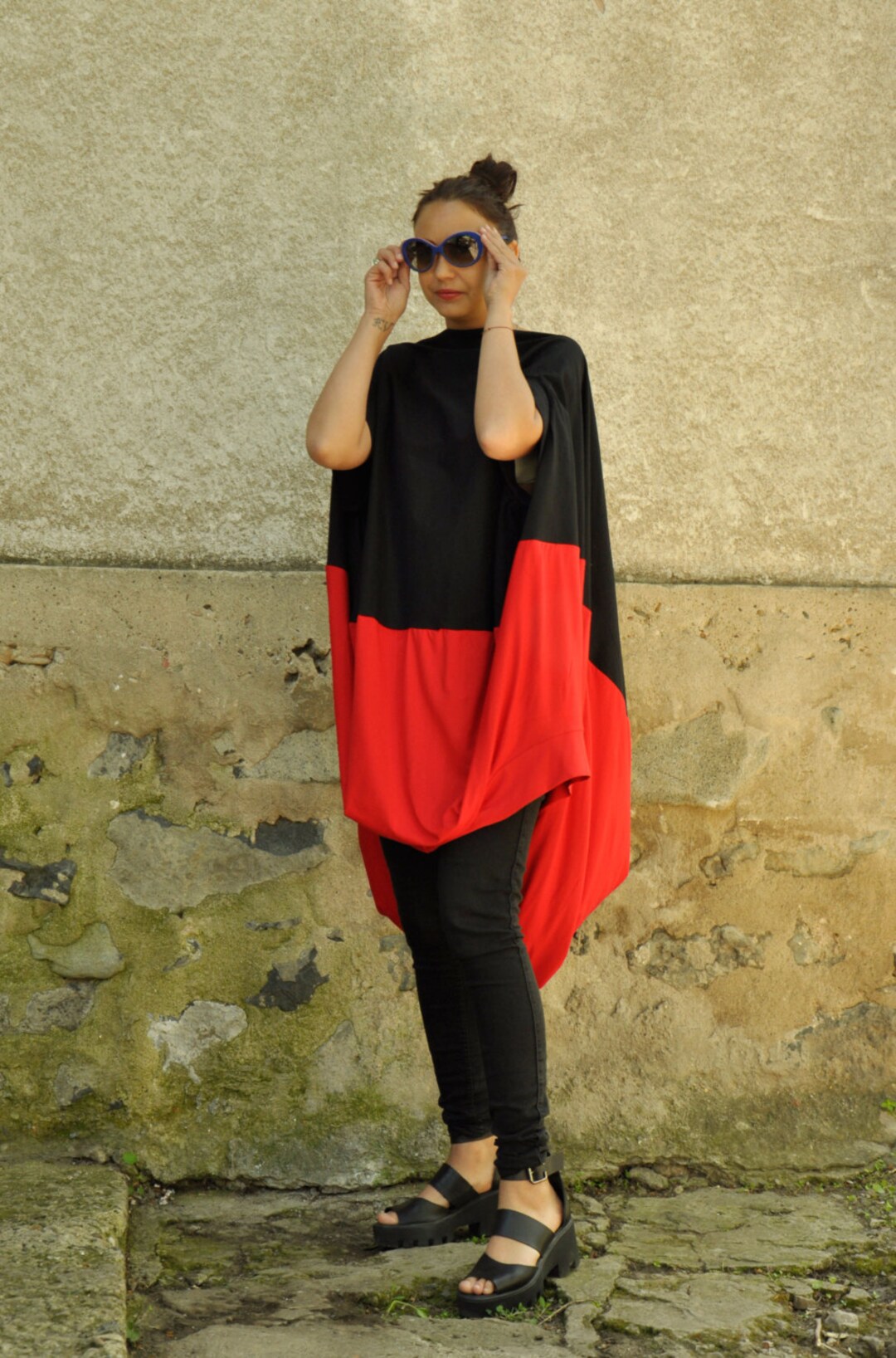 Women Tunic Red Tunic Plus Size Tunic Black Tunic Plus - Etsy