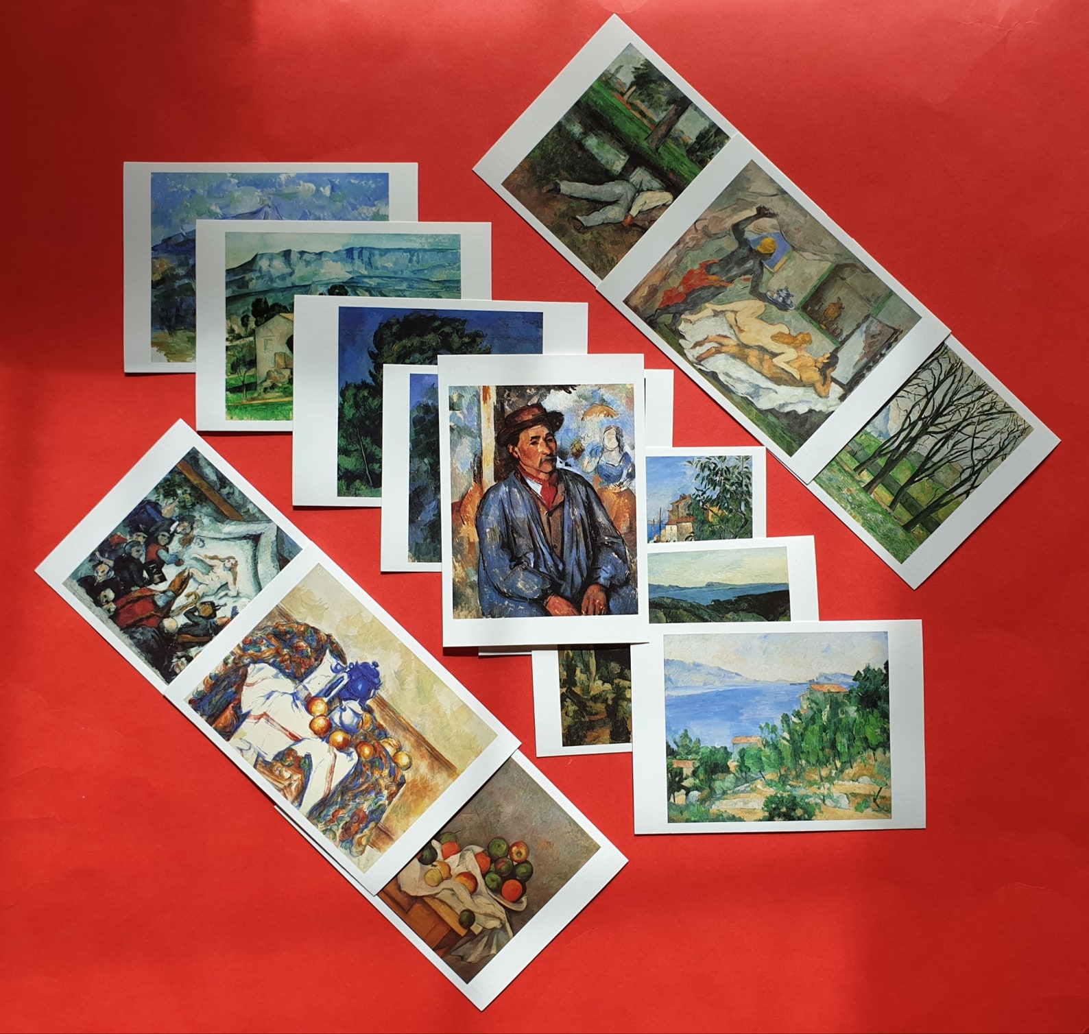 Set of 14 Brand New Art Postcards The Paul Cezanne Collection | Etsy