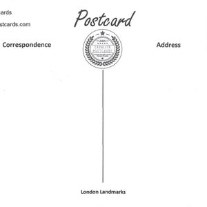 Pack of 6 NEW Postcards, London, England, UK, Landmarks, City, View ...