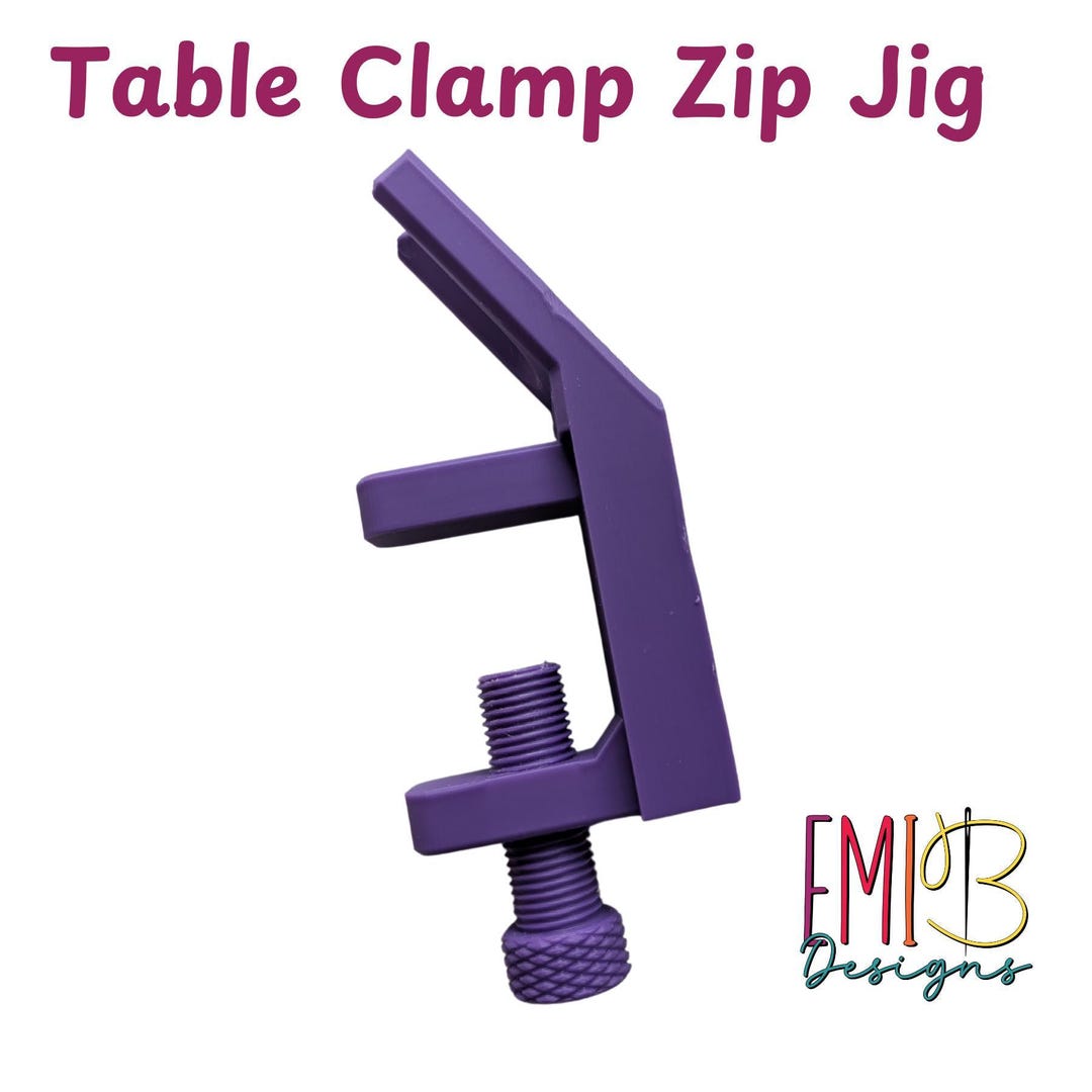 Table Zipper Jig Easily Add Zip Pulls to Zip Tape Zip Jig Zip Accessory ...