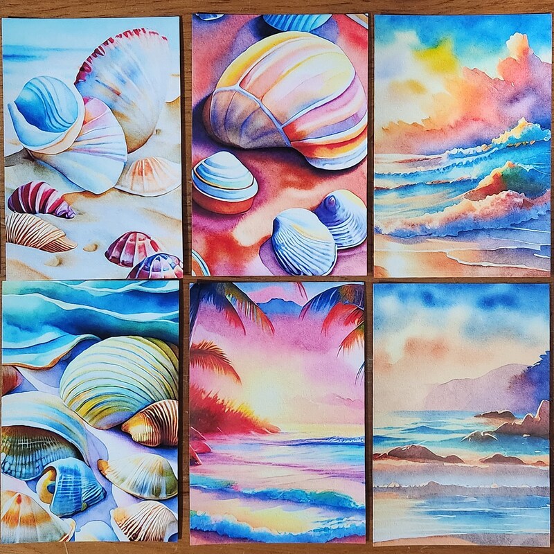 Beach Postcard - Etsy