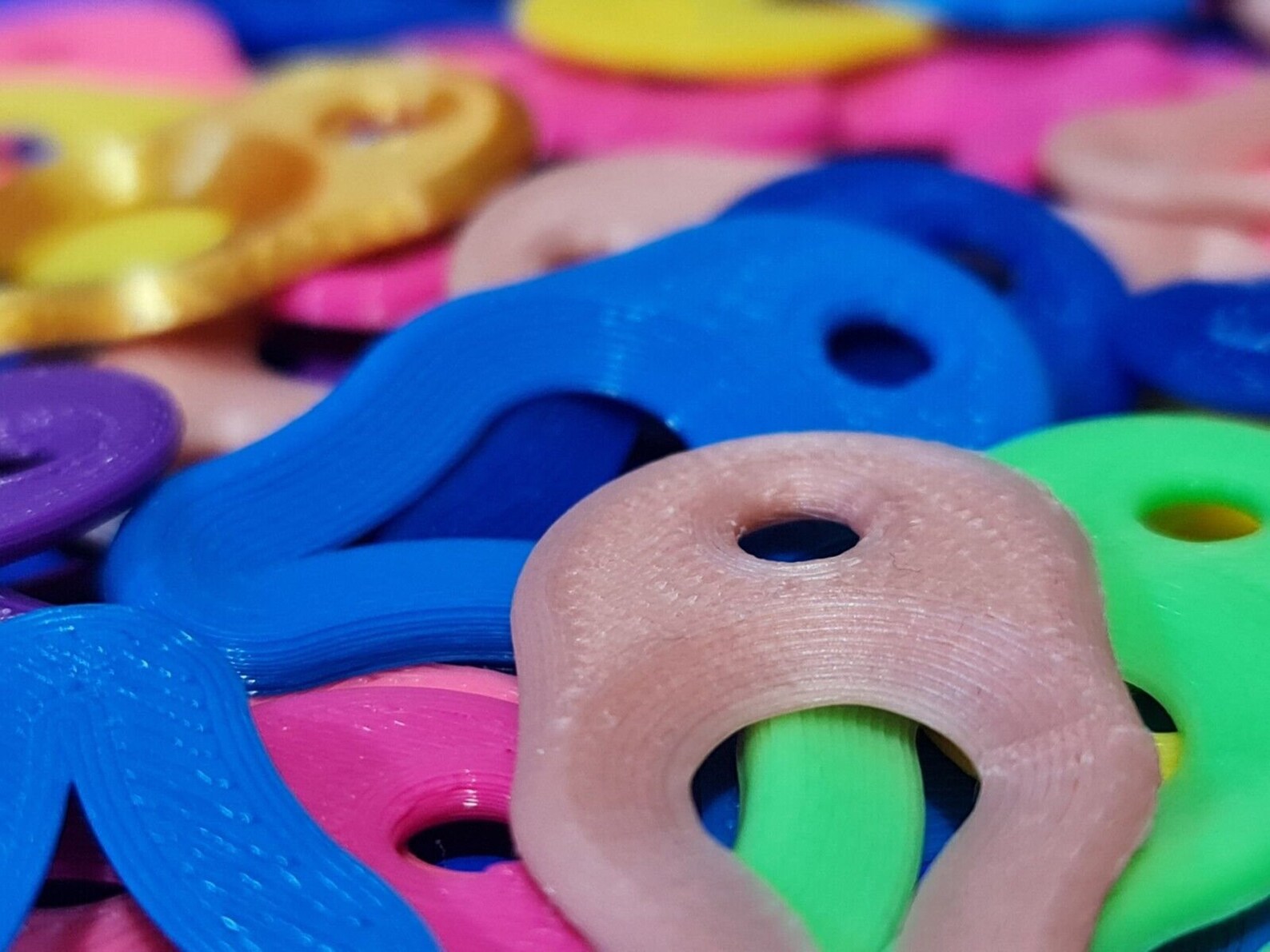 50 Pack Tick Removal Tools PLA Plastic Biodegradable, Dog Cat Horse ...